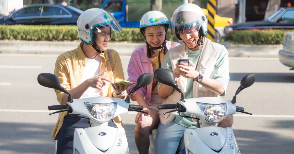 WeMo Scooter 24H 共享機車 | 隨租、日租包車方案自由選！